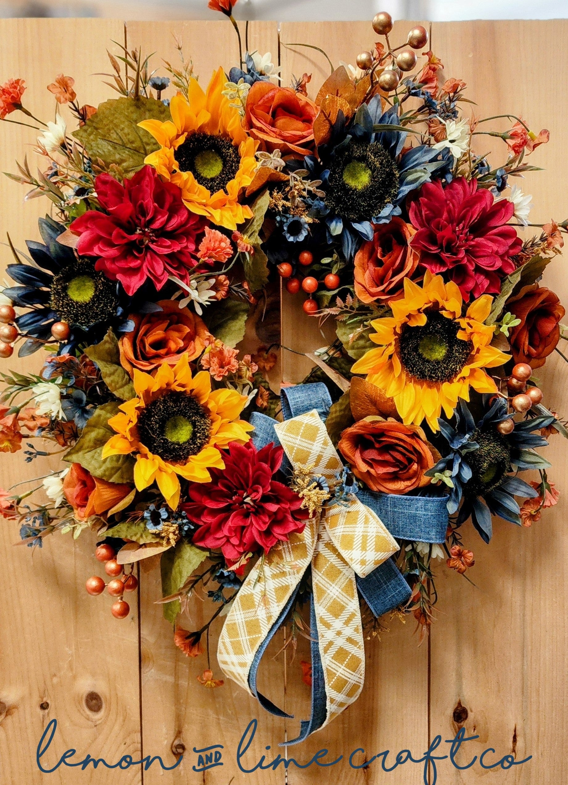 Fall Wreath Workshop - Aug 2nd – Lemon & Lime Craft Co